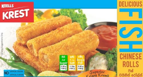 Buy Fish Chinese Rolls 500g - Keells Food Products PLC - Colombo